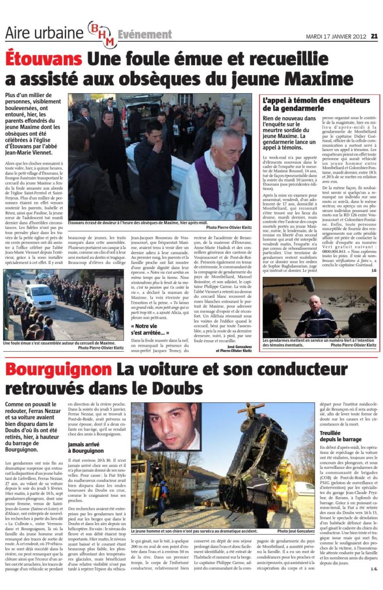 Affaire Maxime Roussel