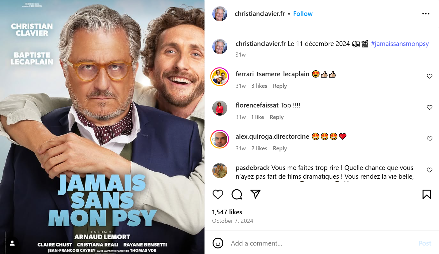 Christian Clavier Acteur