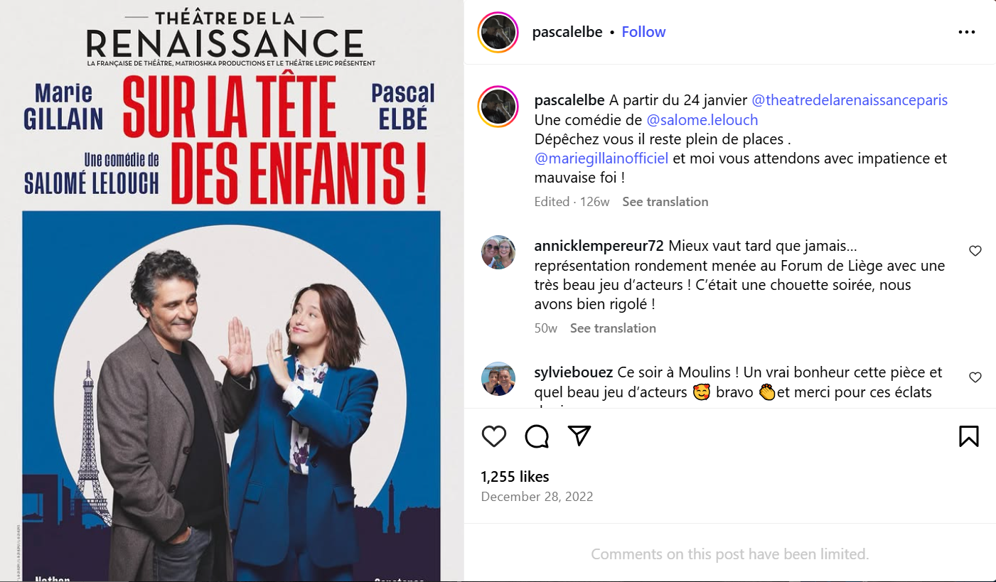 Pascal Elbe Acteur